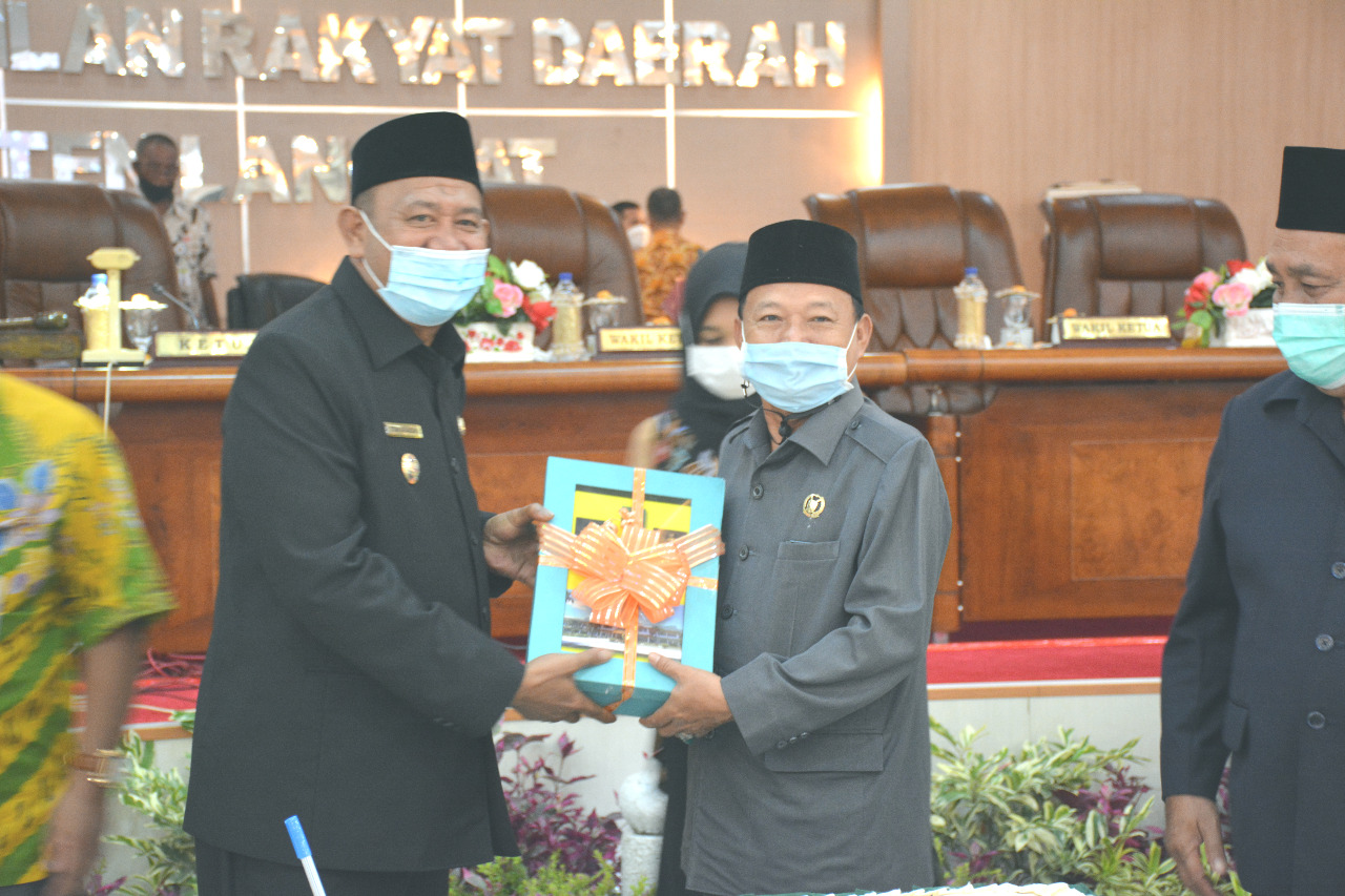 LKPJ TA 2020 Bupati Dilaporkan ke DPRD Langkat