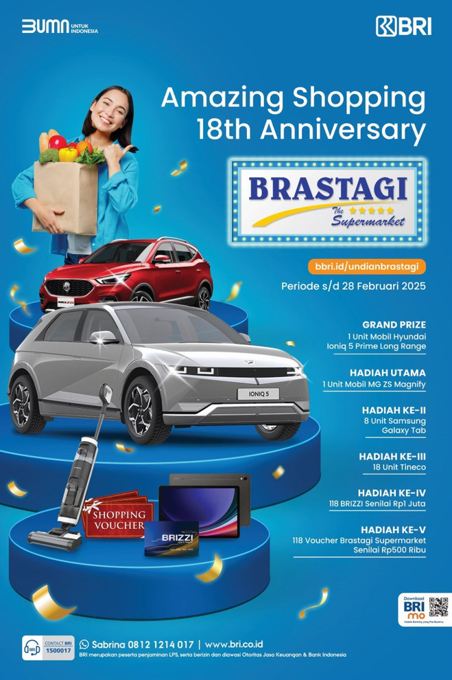 BRI Medan Gatot Subroto dan Brastagi Supermarket Gelar Program Amazing ...
