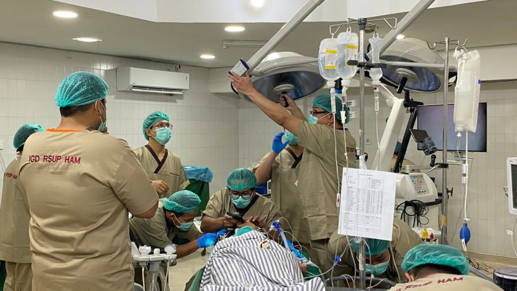 RS Adam Malik Berhasil Lakukan Operasi Bypass Cerebral Pertama di Sumut